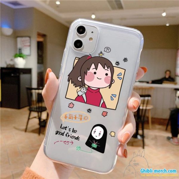 Chihiro And No Face Spirited Away IPhone Case - Ghibli Merch Store ...