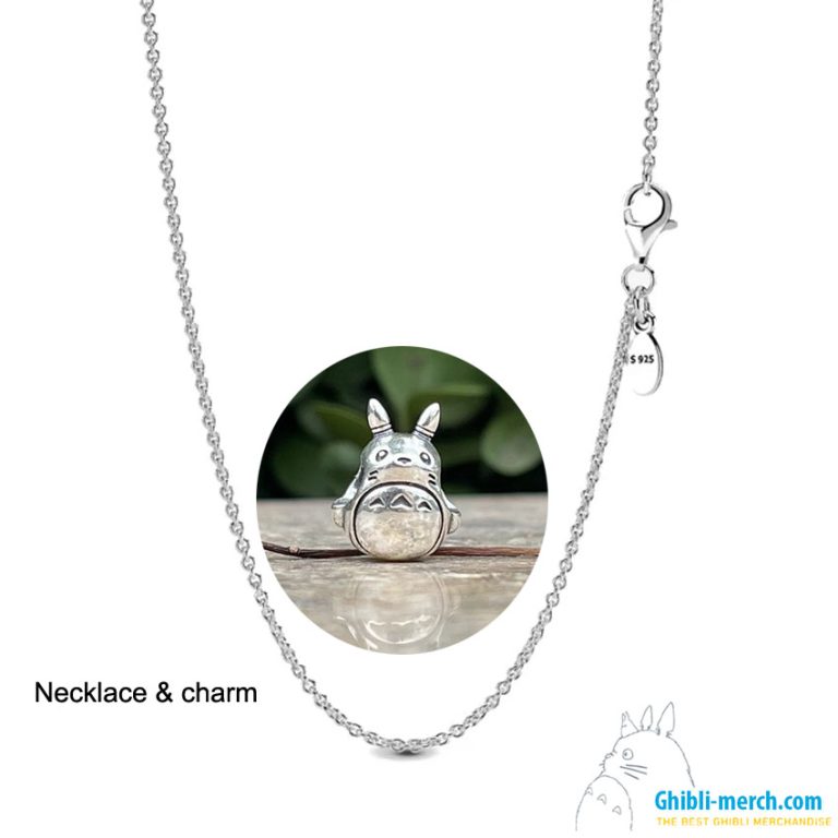Totoro Necklace Sterling Silver 925 | Ghibli Merch Store