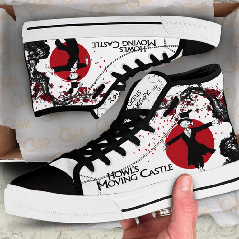 Howl's Moving Castle Turnip Head Japan Style Custom High Top Shoes