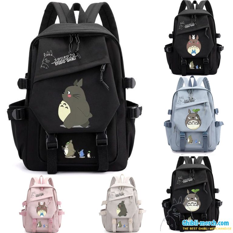 Tiny Totoro Backpack Multicolors | Ghibli Merch Store