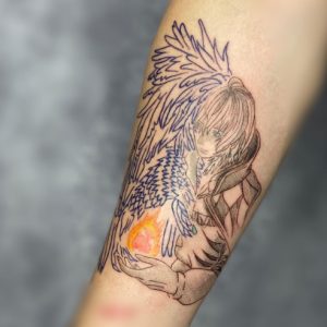 80 Enchanting Howl's Moving Castle Tattoo Ideas | Ghibli Merch