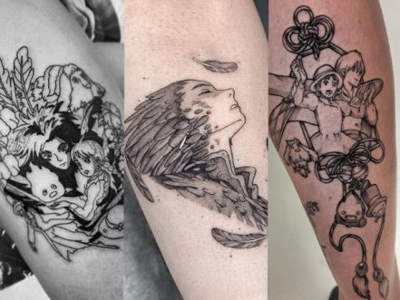 80 Enchanting Howl's Moving Castle Tattoo Ideas | Ghibli Merch