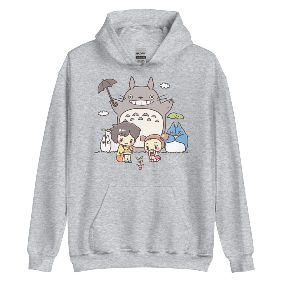 My Neighbor Totoro Tree Growing Hoodie - Studio Ghibli Merch Store ...