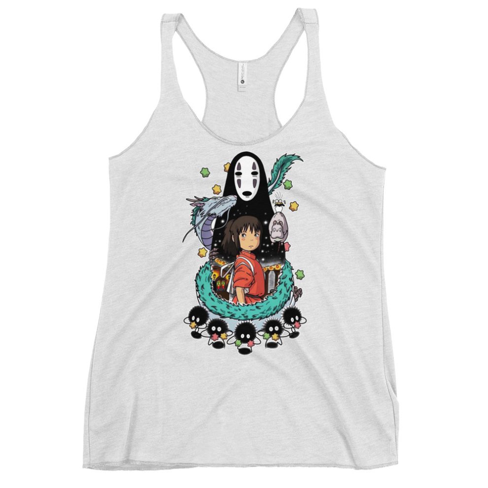 Ghibli Spirited Away Animated Women's Racerback Tank - Studio Ghibli ...