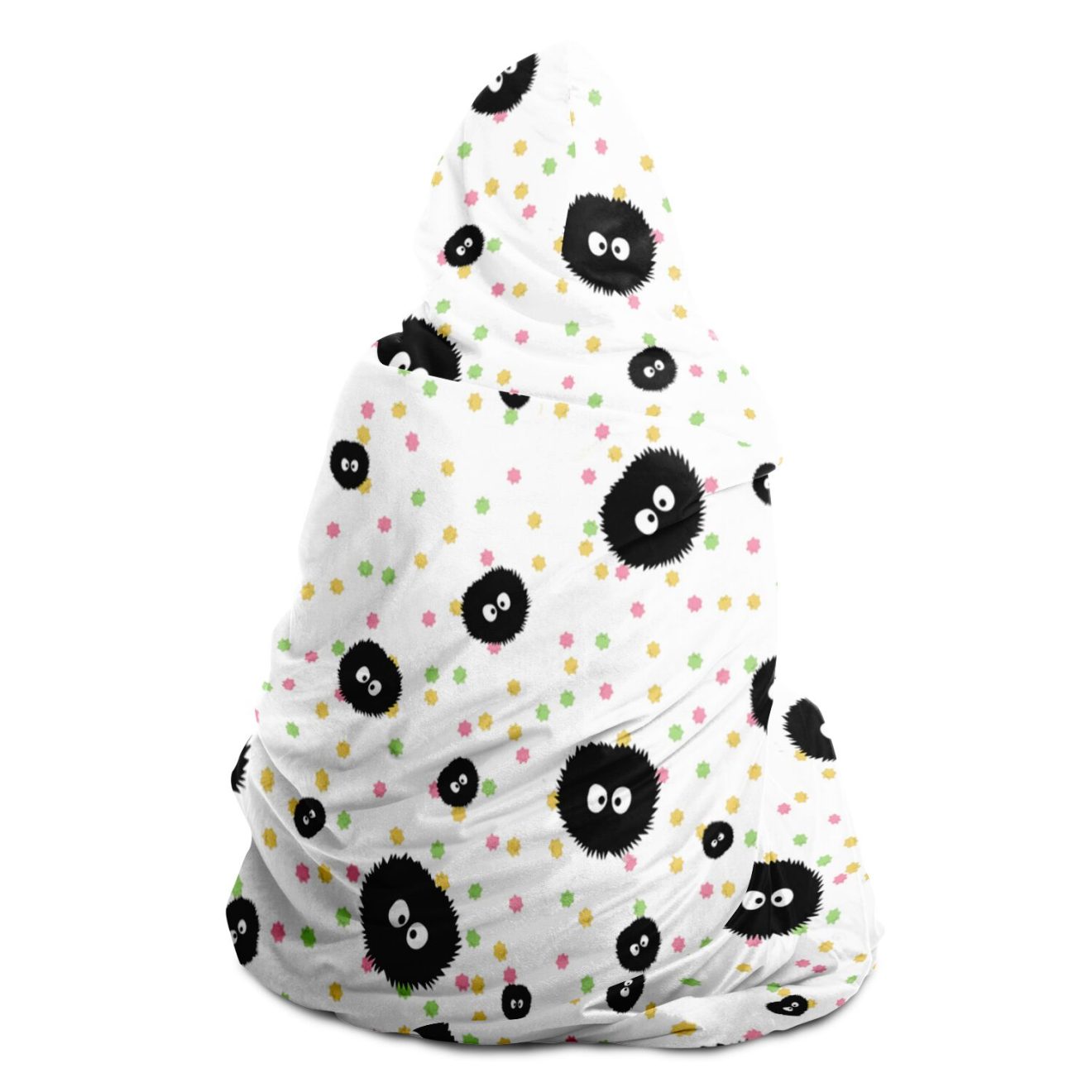 Studio Ghibli Soot Sprites Hooded Blankets - Ghibli Merch Store ...