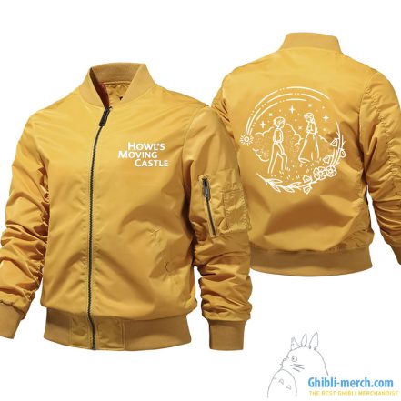 Howl’s Moving Castle Bomber Jacket With 6 Styles | Ghibli Merch Store