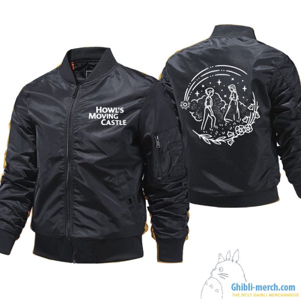 Howl’s Moving Castle Bomber Jacket With 6 Styles | Ghibli Merch Store
