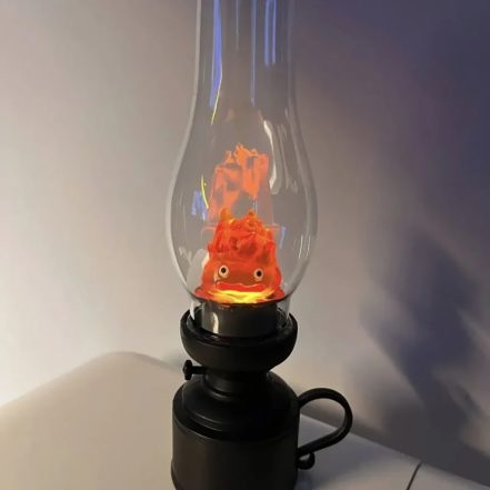 Howl’s Moving Castle Calcifer Lamp Night Light New 2024 - Ghibli Merch ...