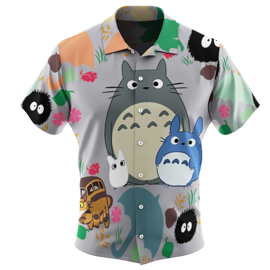 My Neighbor Totoro Hawaiian Shirt S-5XL - Ghibli Merch Store - Official ...