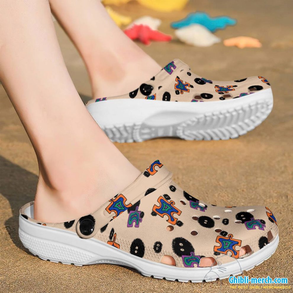 Soot Sprites Spirited Away Croc Style Clogs | Ghibli Merch Store
