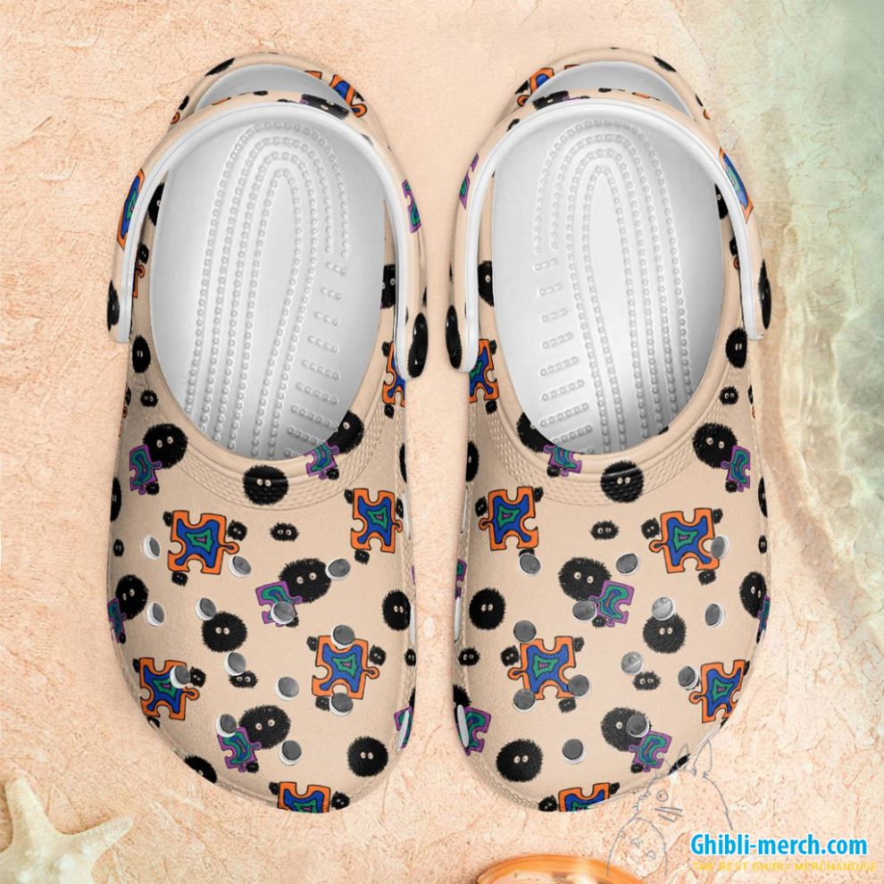 Soot Sprites Spirited Away Croc Style Clogs | Ghibli Merch Store