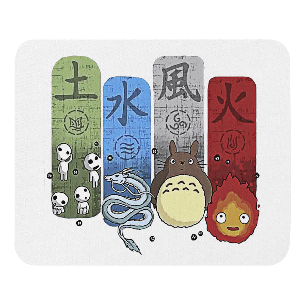 Studio Ghibli Elemental Mouse Pad - Ghibli Merch Store - Official ...