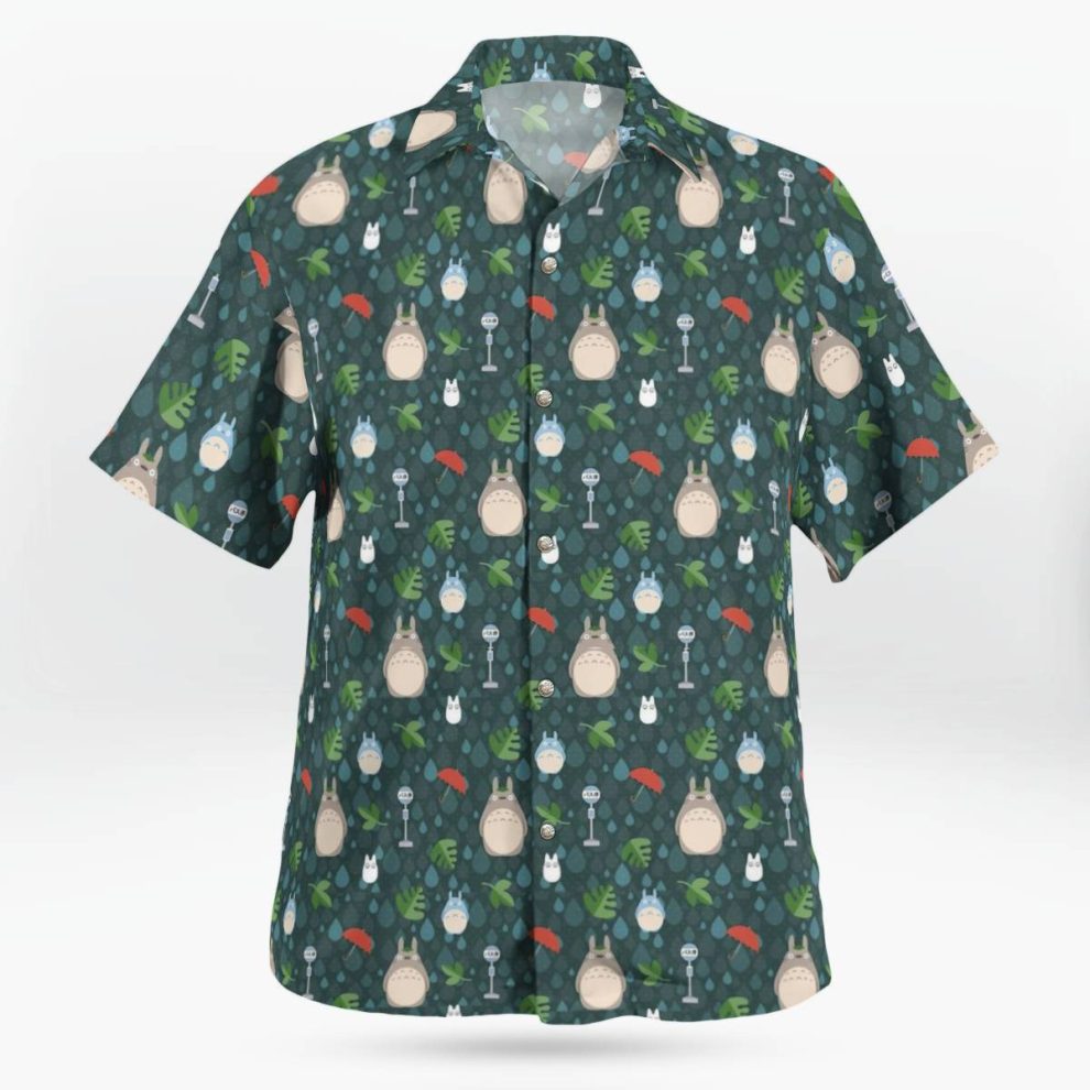 Studio Ghibli Main Characters Hawaiian Shirt S-4XL - Ghibli Merch Store ...