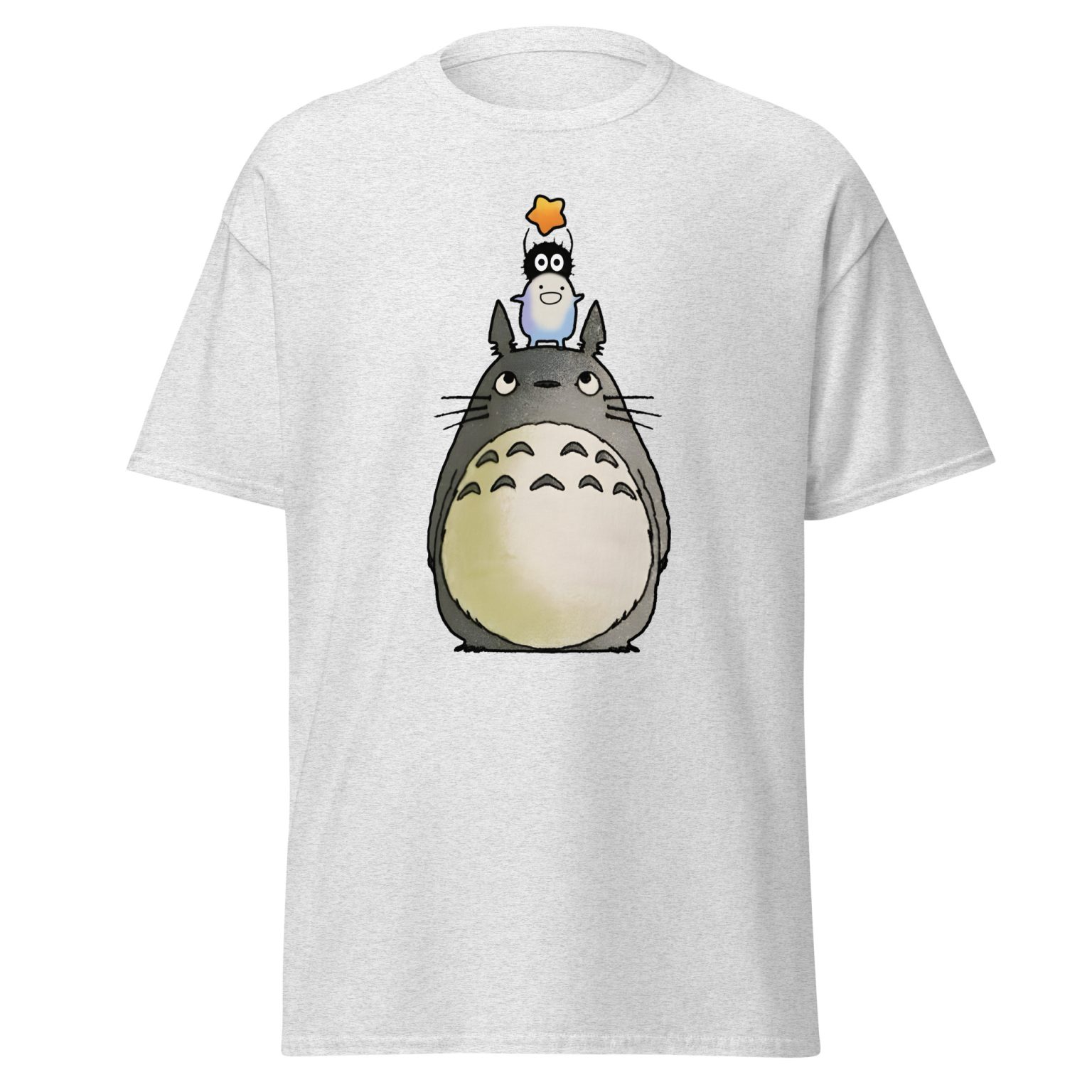 Totoro Soot Sprites And Warawara Kawaii T Shirt - Ghibli Merch Store ...