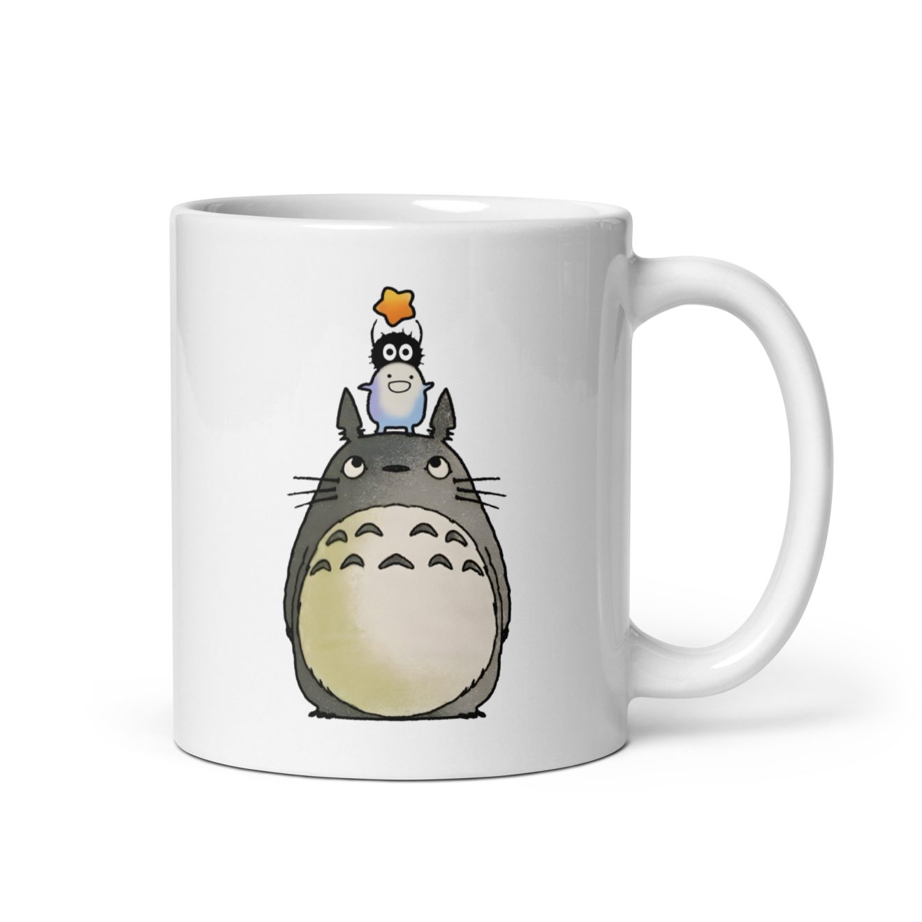 Totoro Soot Sprites And Warawara Mug - Ghibli Merch Store - Official ...