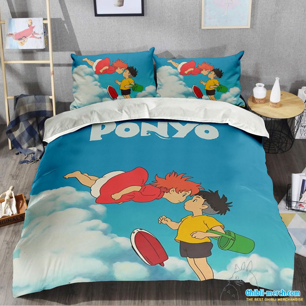 Ponyo On The Cliff By The Sea Bedding Sets 4PCS