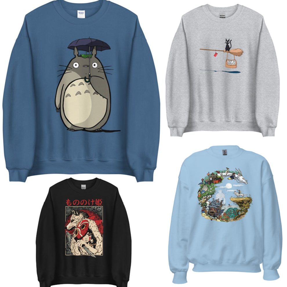 10 Studio Ghibli Sweatshirts You Need To Wear This Season! - Ghibli ...