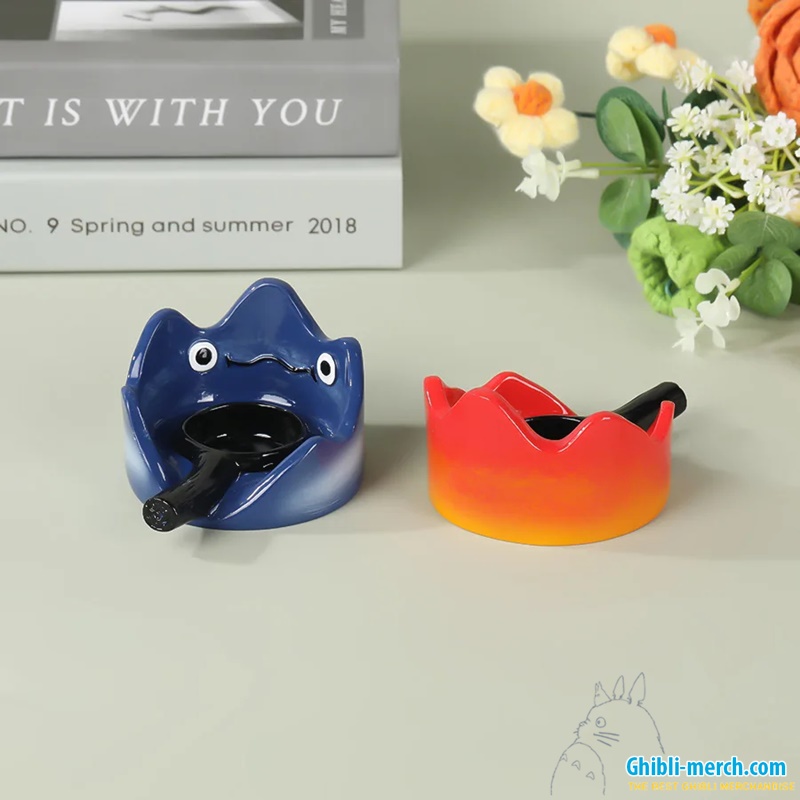 Howl's Moving Castle Calcifer Candle Holder (2 Colors) | Ghibli Merch Store