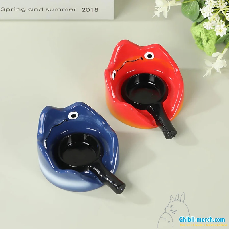 Howl's Moving Castle Calcifer Candle Holder (2 Colors) | Ghibli Merch Store