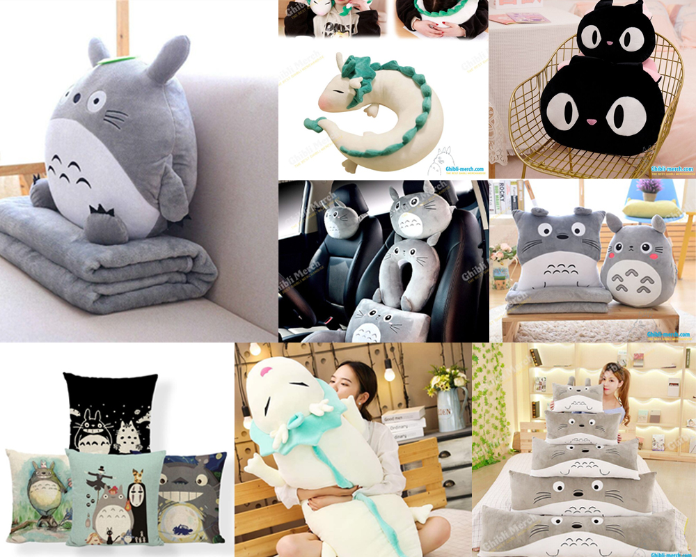 8 Adorable Ghibli Pillows You Need For Ultimate Comfort | Studio Ghibli ...
